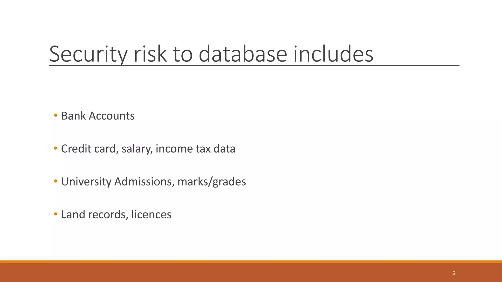 Database Security Threats And Countermeasures Pptx