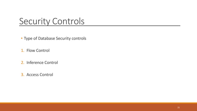 Database Security Threats And Countermeasures Pptx