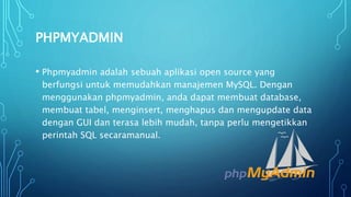 Database server pada Teknologi Komputer Jaringan | PPTX