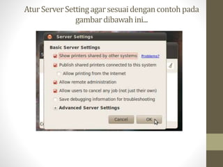 Database dan Samba Server | PPT