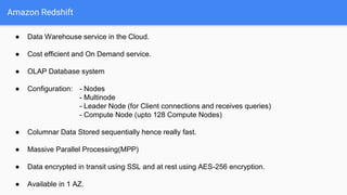 AWS Database Services | PPTX