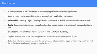AWS Database Services | PPTX