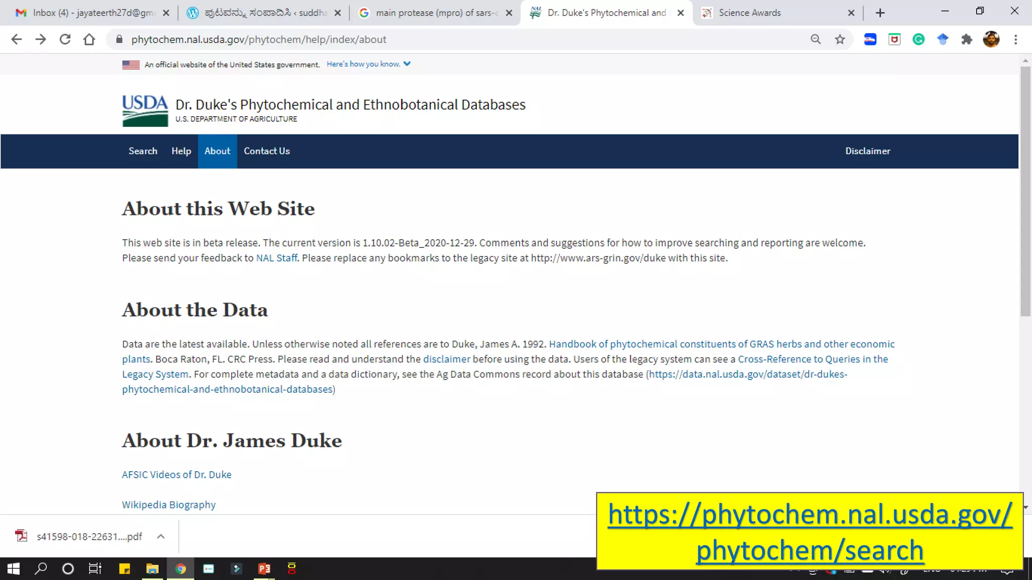 Open-access Databases for Phytochemicals | Drug Discovery | Docking | PPTX