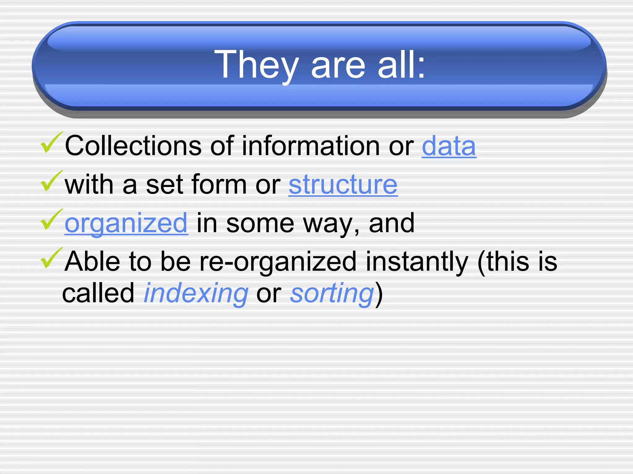 Introduction to databases | PPT
