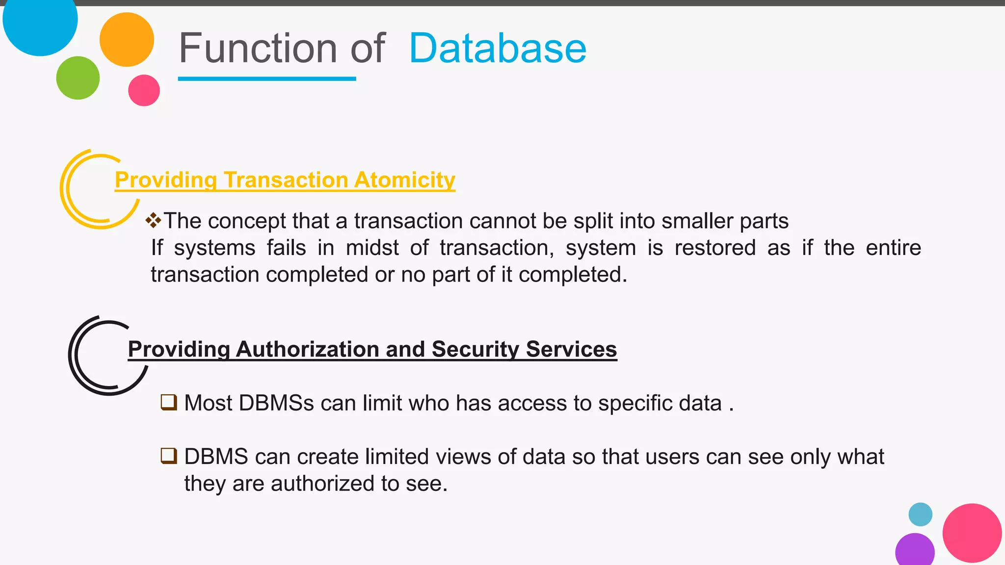 Database software | PPT