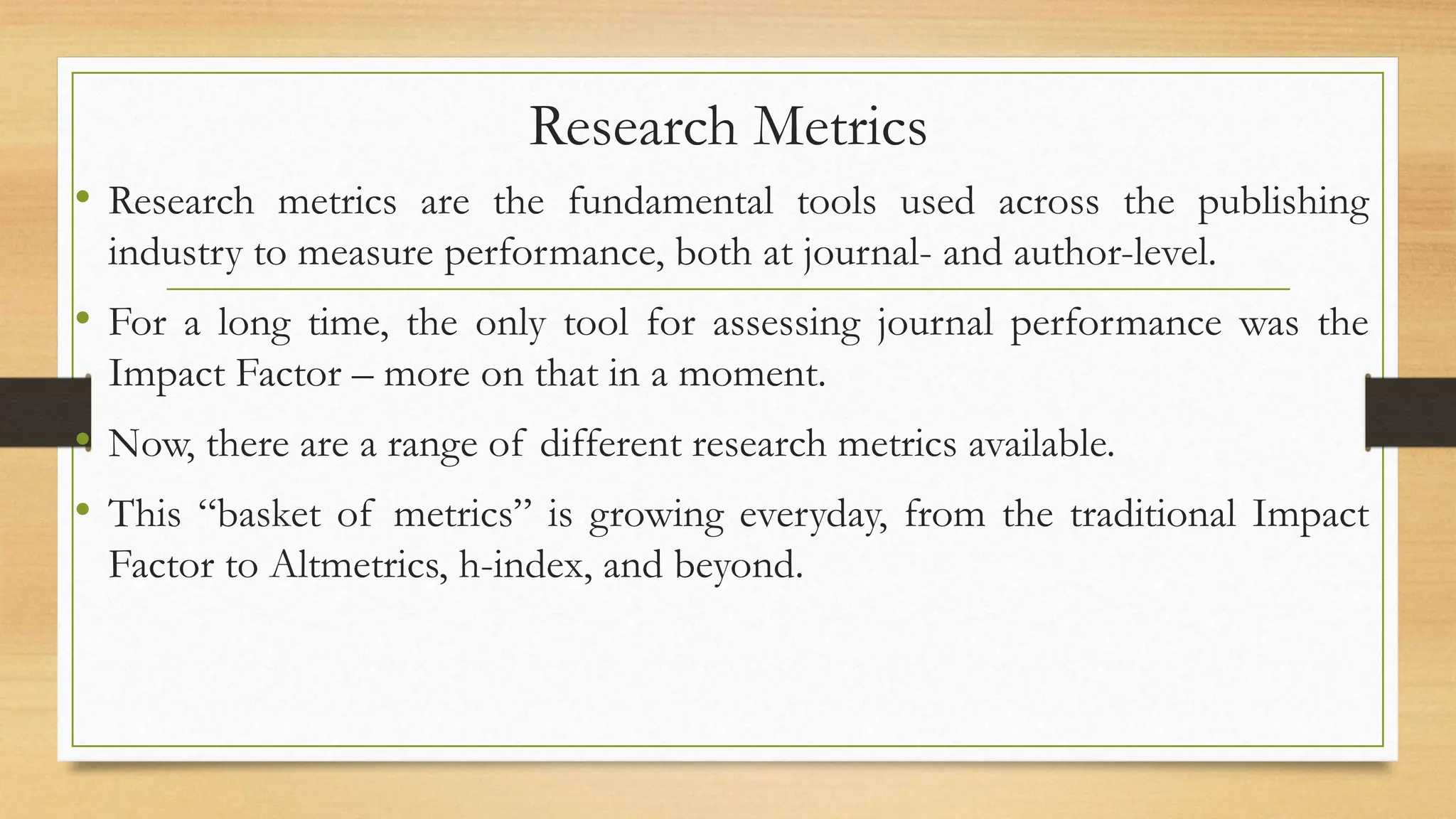 Citation Databases & Research Metrics U-4.pptx