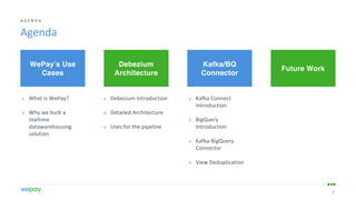 Kafka Summit SF 2017 - Database Streaming at WePay | PDF