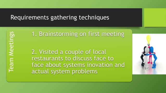 E-Restaurant Management System | PPTX | Computing | Technology & Computing