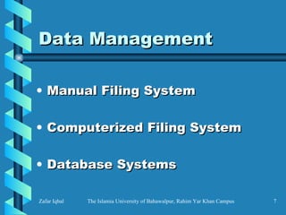 Database System | PPT | Databases | Computer Software and Applications