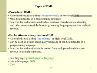 Database system-DBMS | PPT