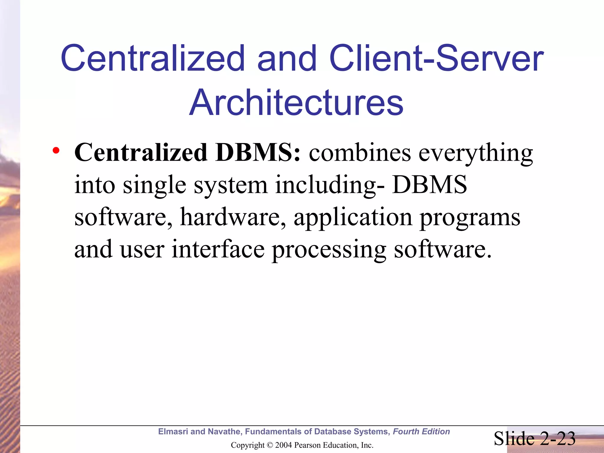 Fundamentals of Database system | PPT