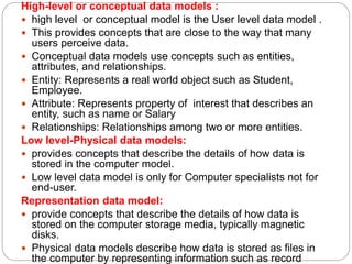 Database System Concepts AND architecture [Autosaved].pptx