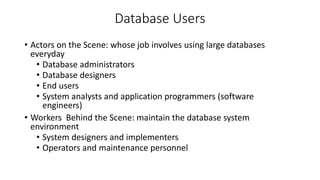 Database Systems(DBS) Or DATABASE MANAGEMENT SYSTEM | PPT