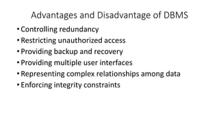 Database Systems(DBS) Or DATABASE MANAGEMENT SYSTEM | PPT