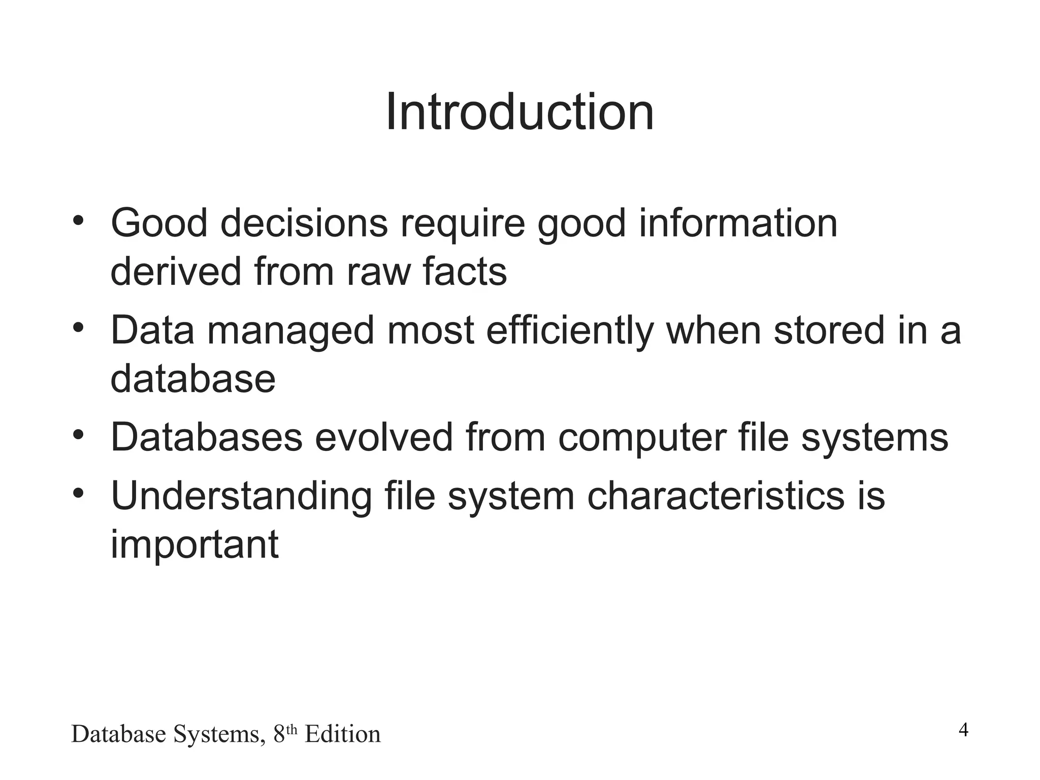 Database systems | PPT