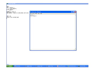 Database systems administration traning 01 | PPTX
