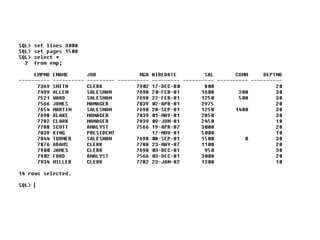 Database systems administration traning 01 | PPTX
