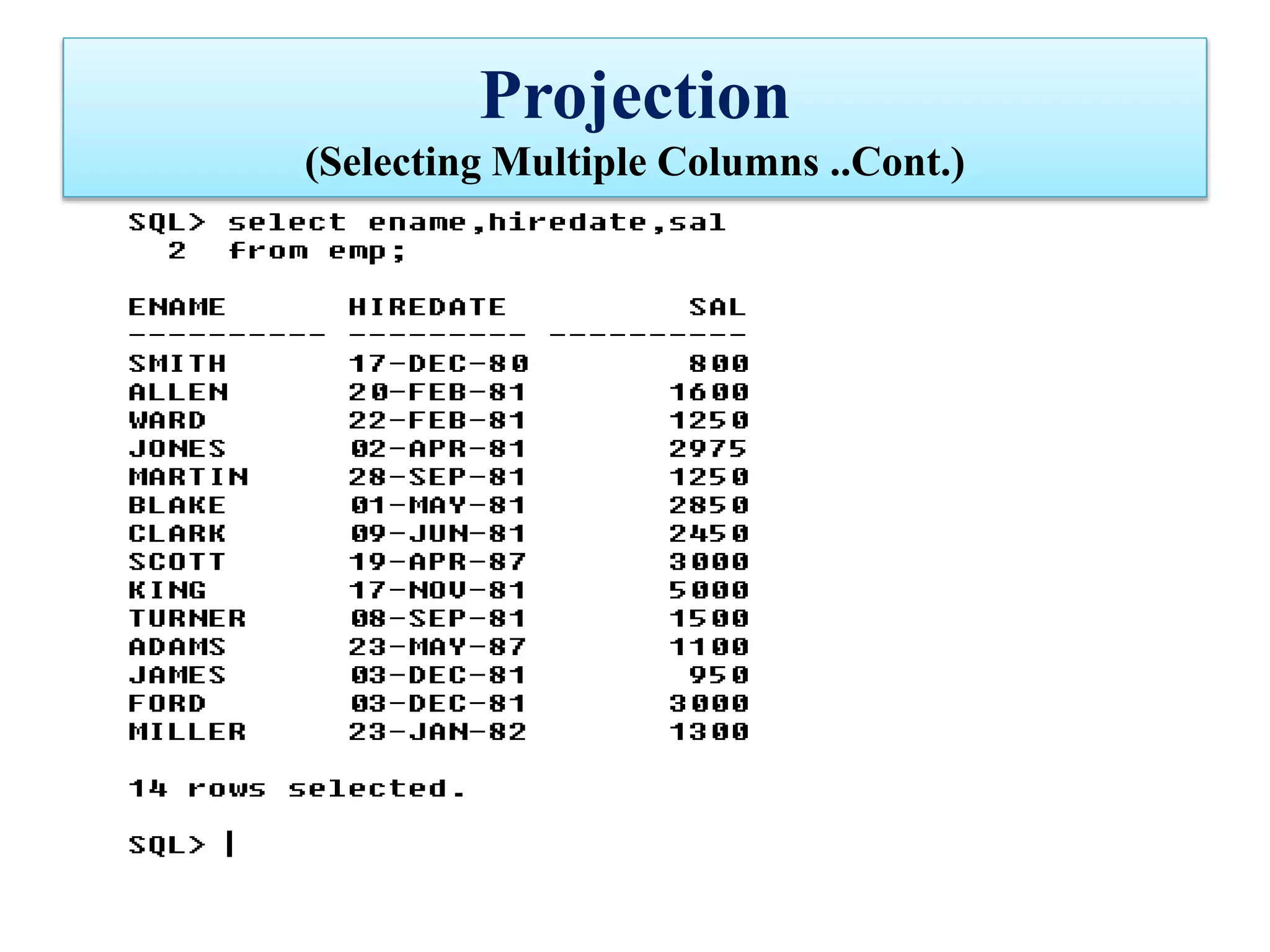 Database systems administration traning 02 | PPT