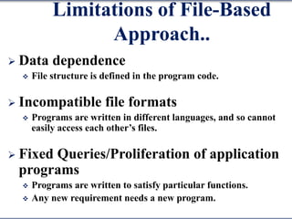Database systems - Chapter 1 | PPTX