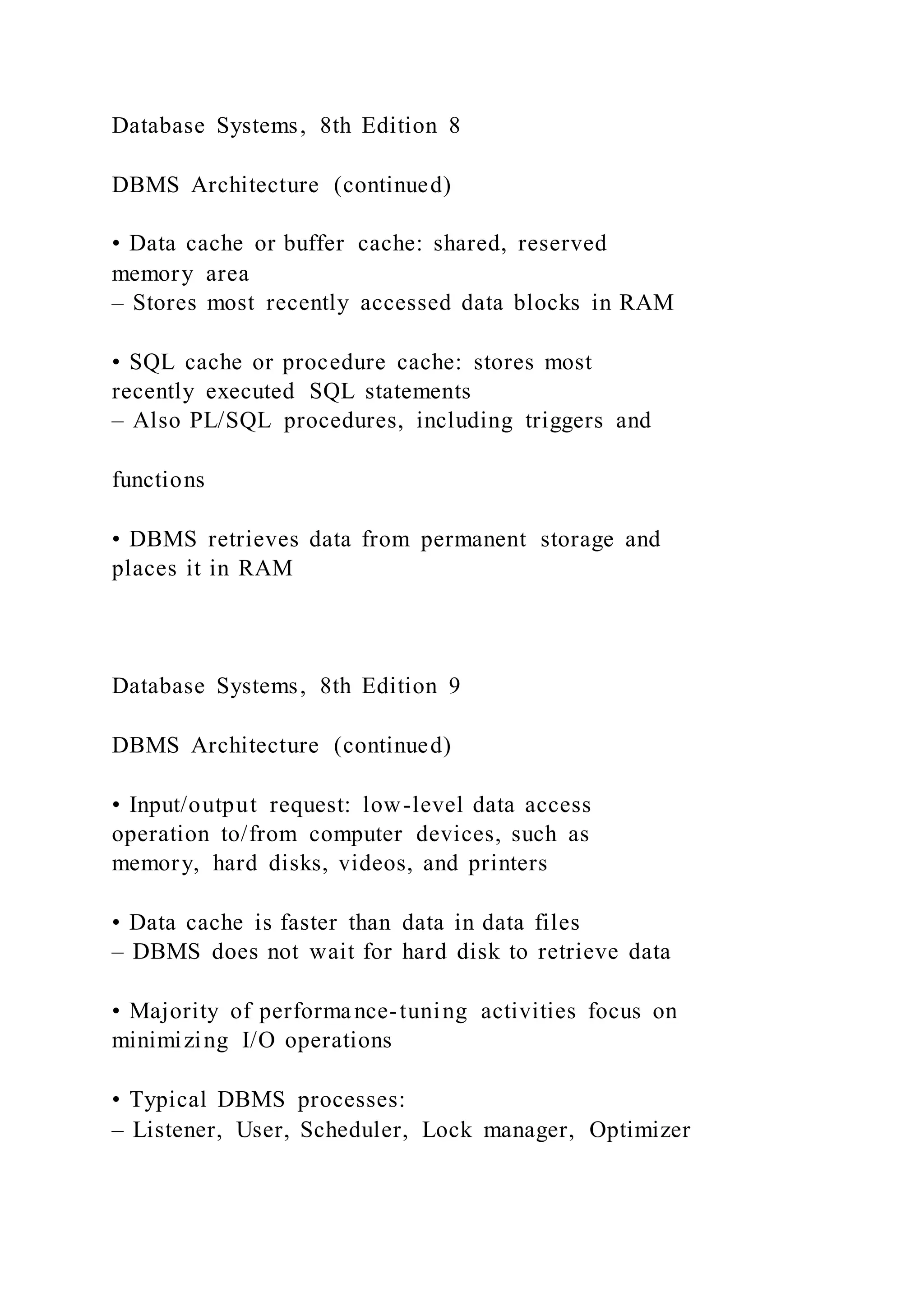Database Systems Design, Implementation, and Management | DOCX