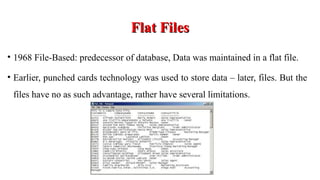 Database systems introduction | PPT
