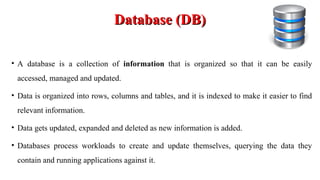 Database systems introduction | PPT
