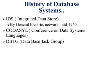Database Systems Lec 1.pptx | Databases | Computer Software and Applications