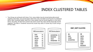 Database tables | PPT