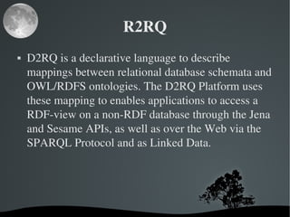 Database Technologies for Semantic Web | PDF