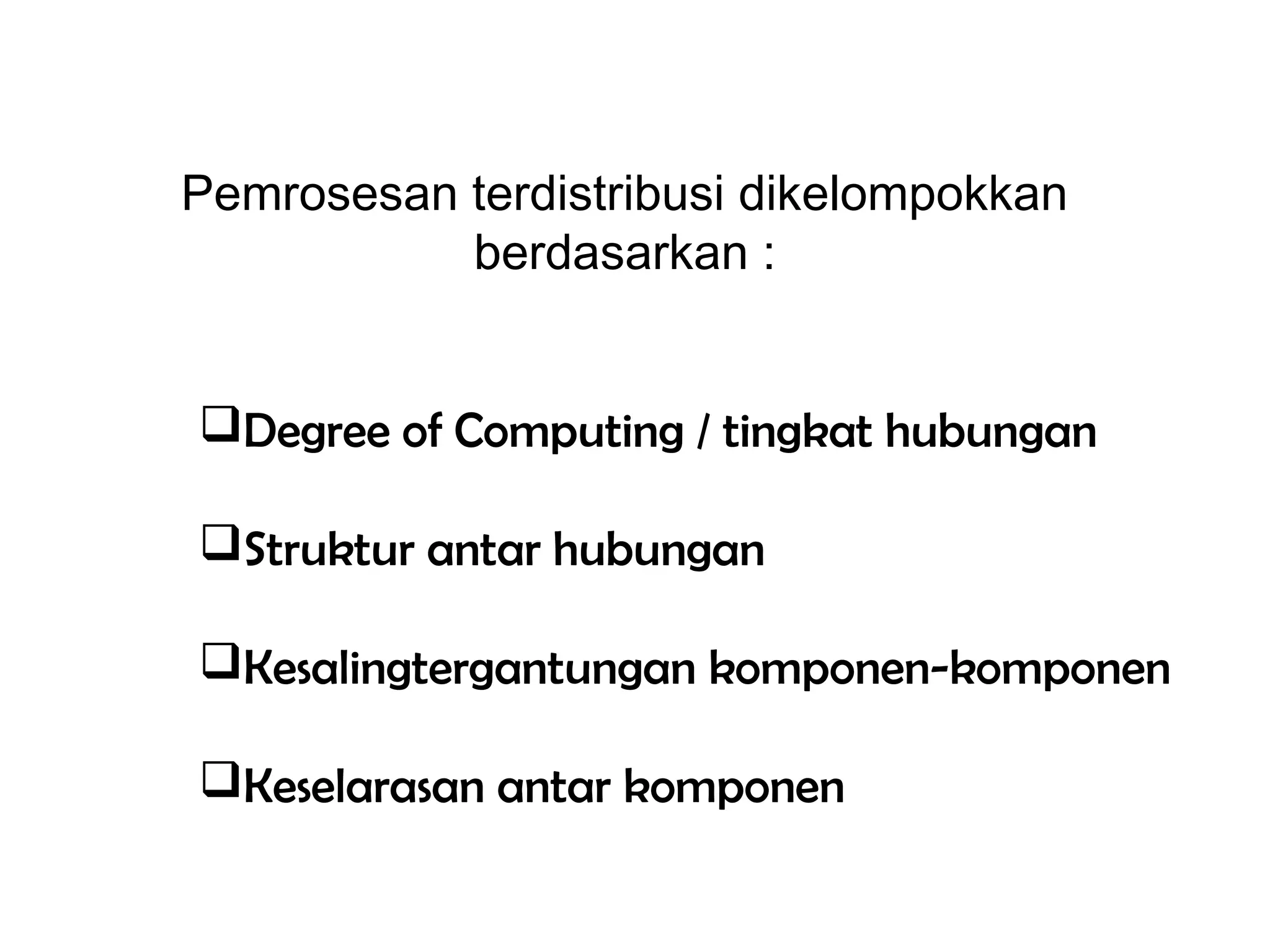 Database Terdistribusi | PPT