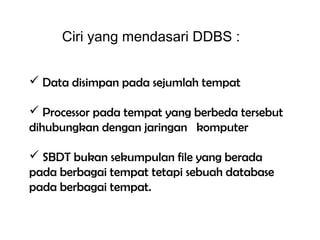 Database Terdistribusi | PPT