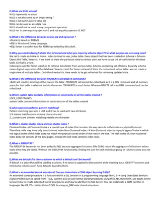 Database testing | DOCX | Databases | Computer Software and Applications