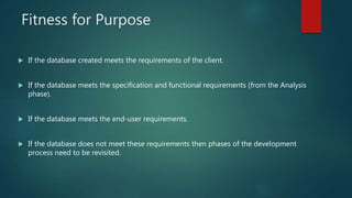 Database Testing and Evaluation | PPT