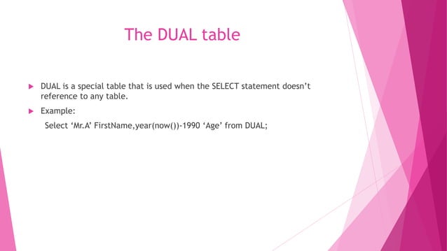 Database Training Part1 Ppt Free Download 2315