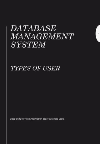 Database users | PDF