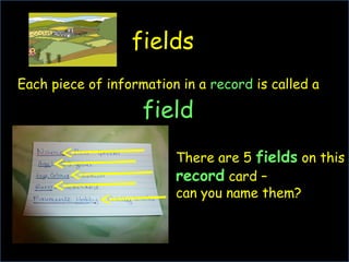 Database vocabulary | PPT
