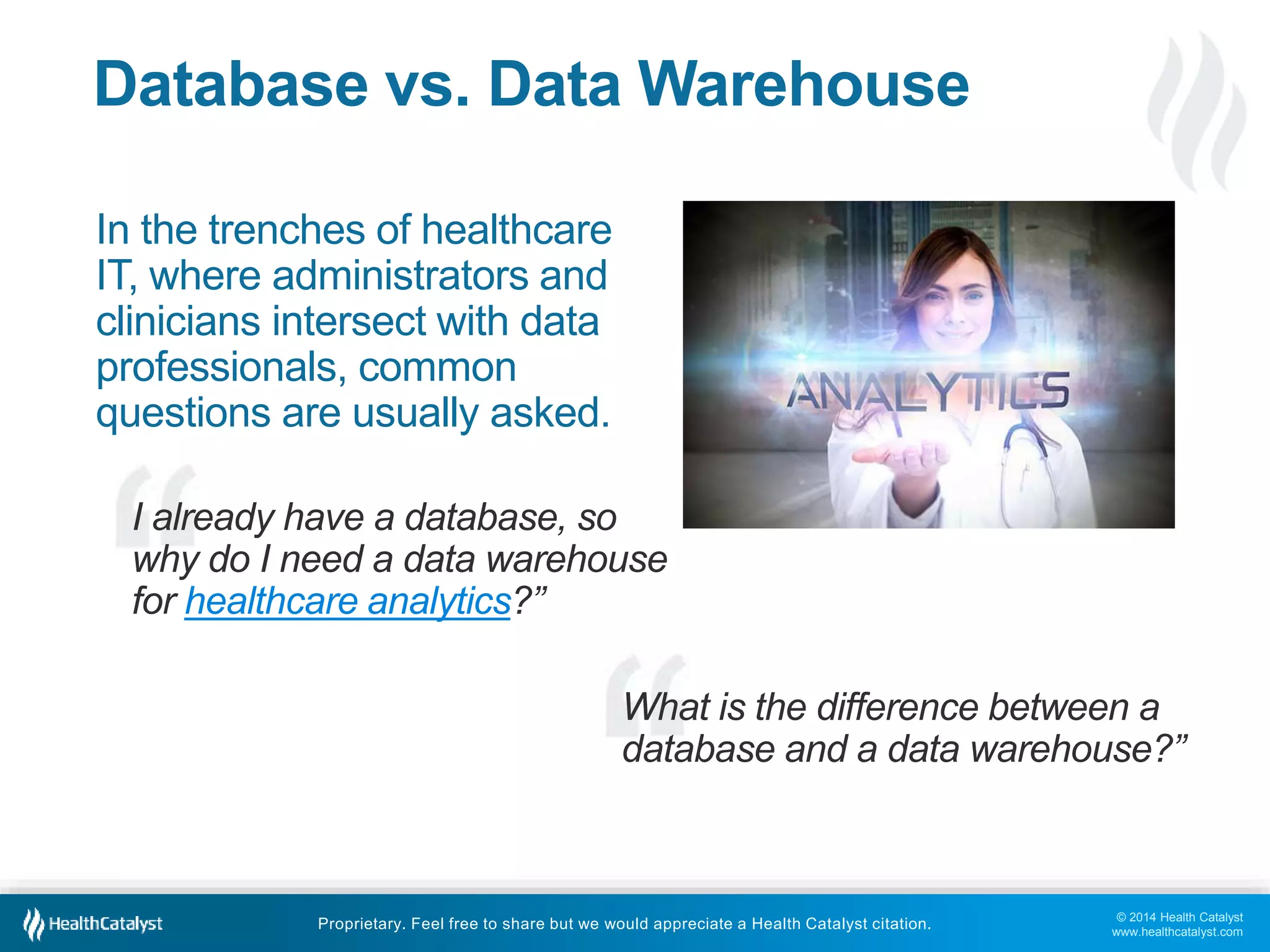 Database vs Data Warehouse: A Comparative Review | PPTX