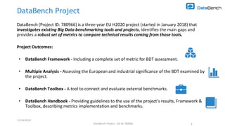 Building the DataBench Workflow and Architecture | PPT