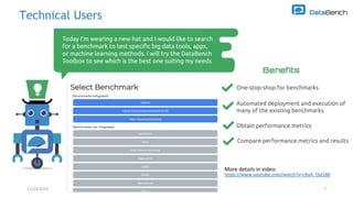 Building the DataBench Workflow and Architecture | PPT