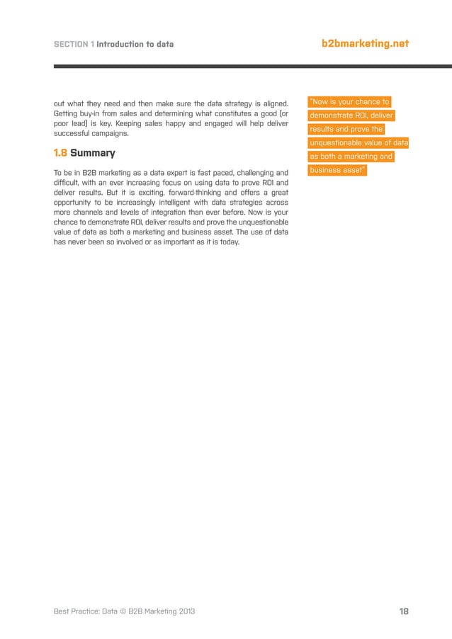 B2B data best practice guide | PDF