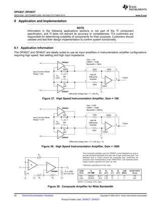 Datablad opa627 operasjonsforsterer sven åge eriksen fagskolen telemark ...