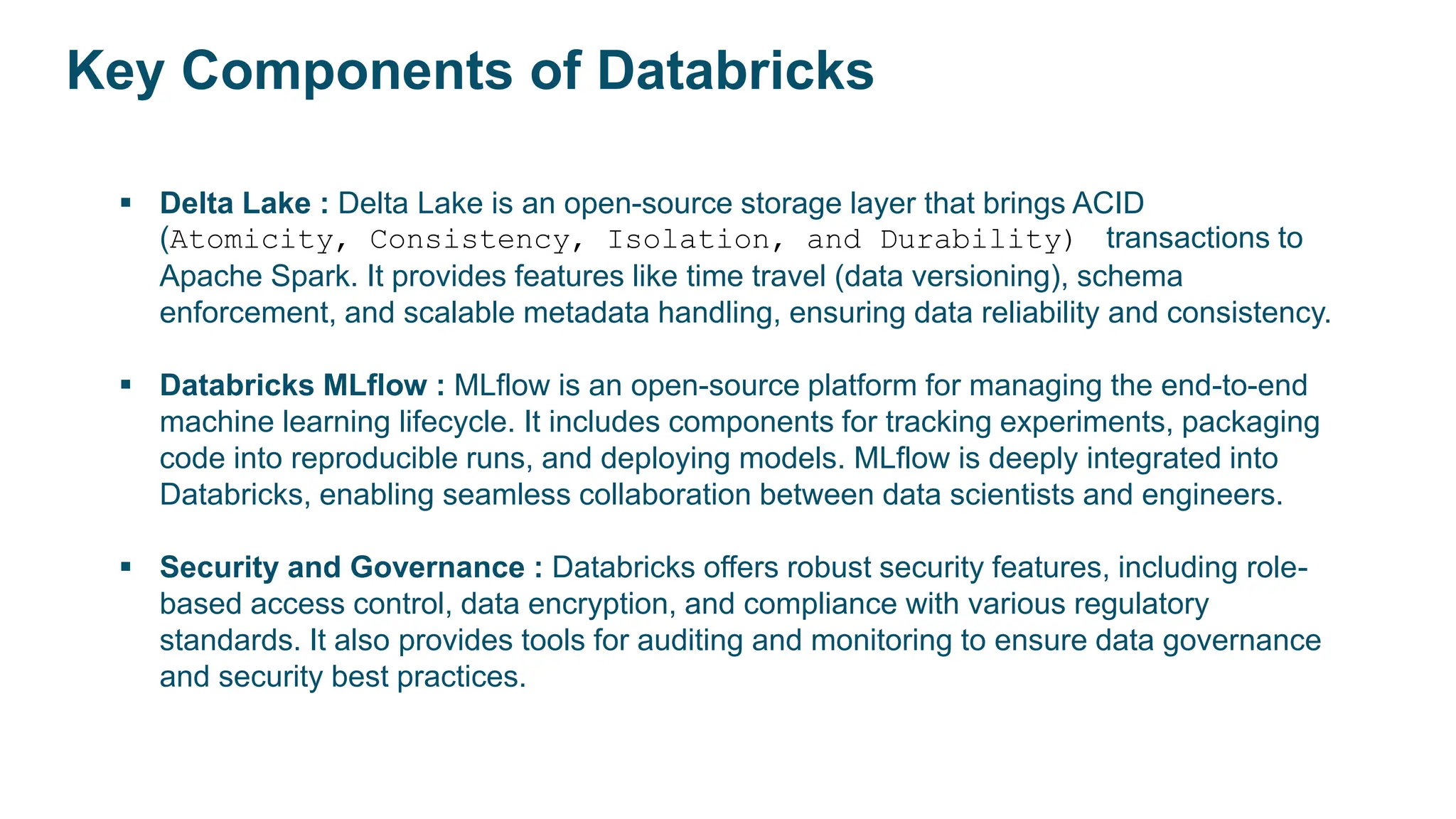 DataBricks fundamentals for fresh graduates | PPTX | Cloud Computing ...