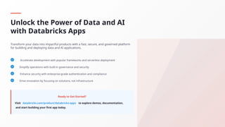 Building Secure and Scalable Data & AI Applications with Databricks ...