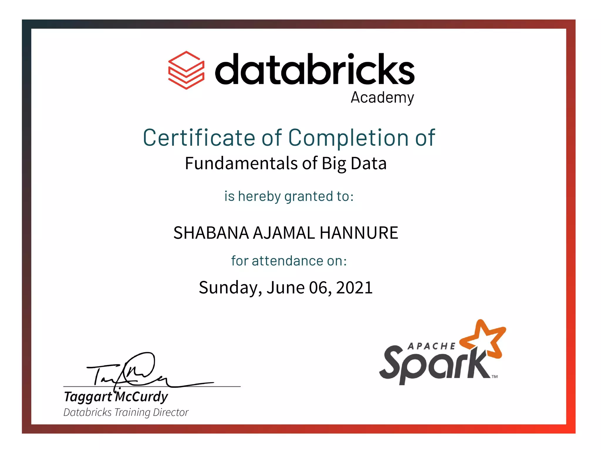 Databricks certificate Big data | PPT