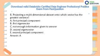 Databricks Certified Data Engineer Professional Exam Questions | PDF