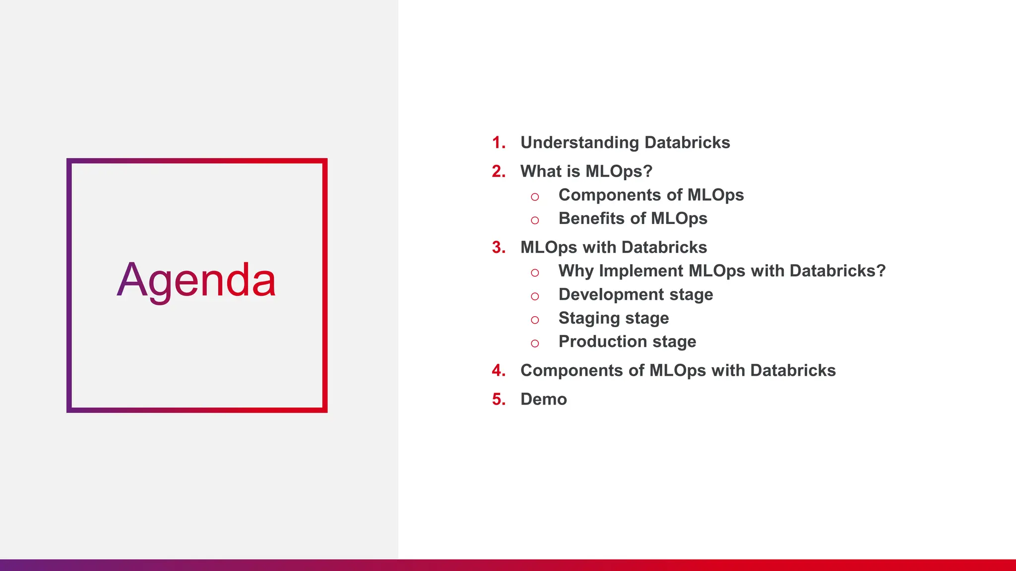 Databricks for MLOps Presentation (AI/ML) | PPTX