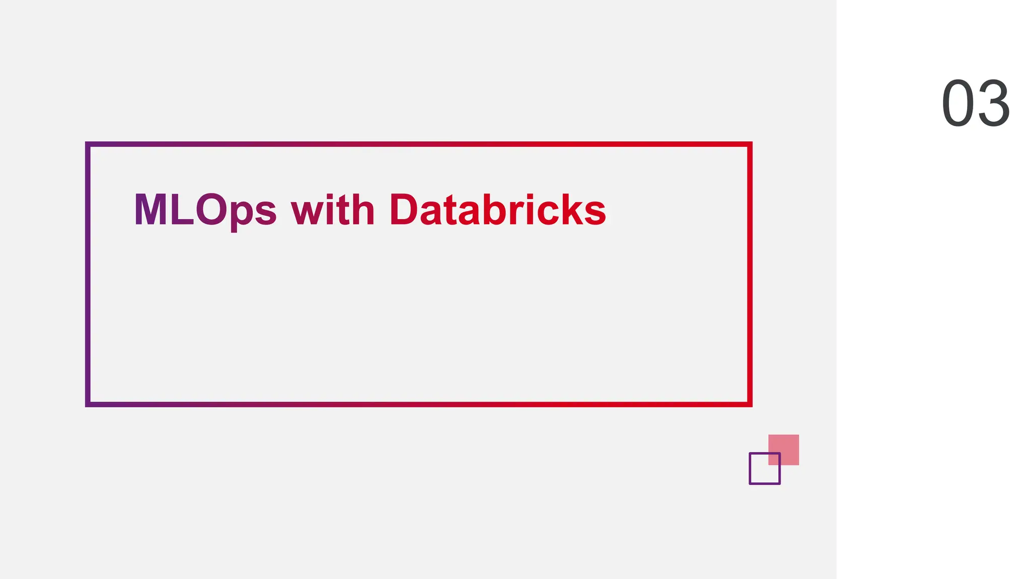 Databricks for MLOps Presentation (AI/ML) | PPTX