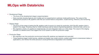 Databricks for MLOps Presentation (AI/ML) | PPTX