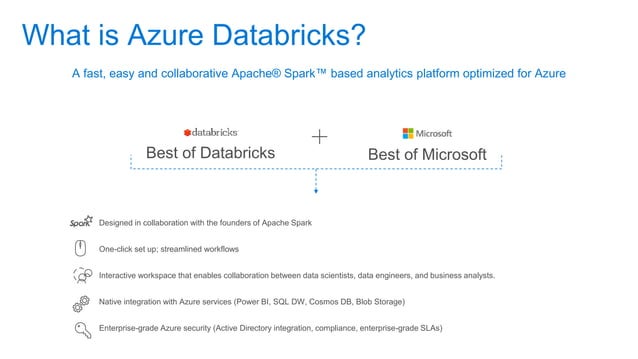 Databricks on AWS.pptx | Cloud Computing | Internet