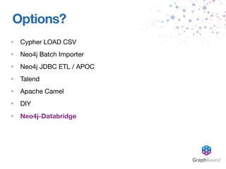 Neo4j-Databridge | PPT